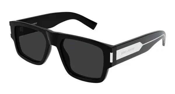 Saint Laurent Square Sunglasses - Black/black (sl/659
