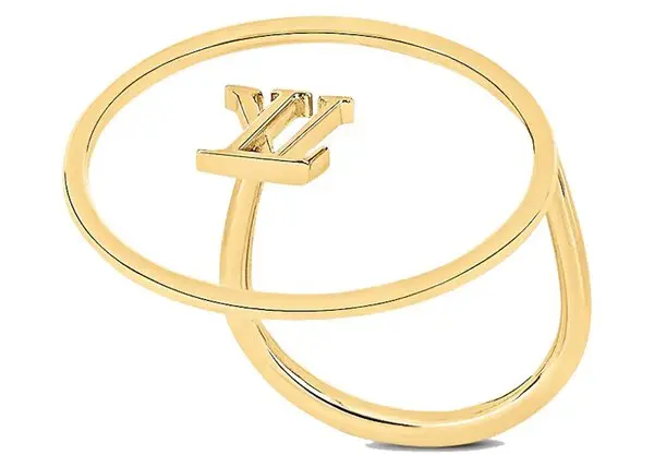 LOUIS VUITTON Eclipse Bague - Gold
