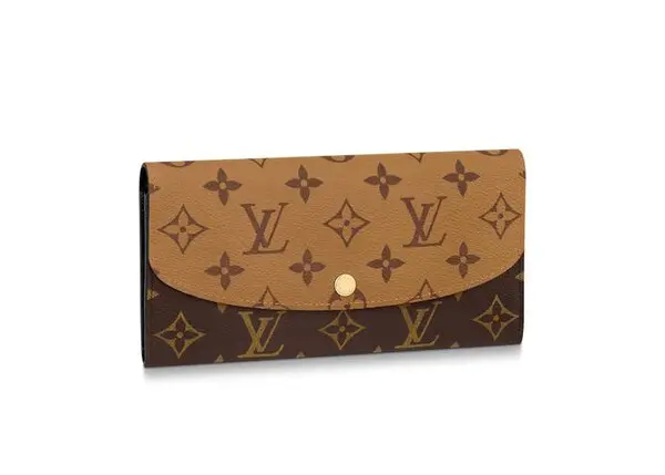LOUIS VUITTON Emilie Wallet - Monogram Reverse