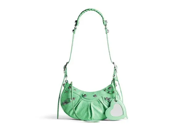Balenciaga Le Cagole Xs Shoulder Bag - Light Green