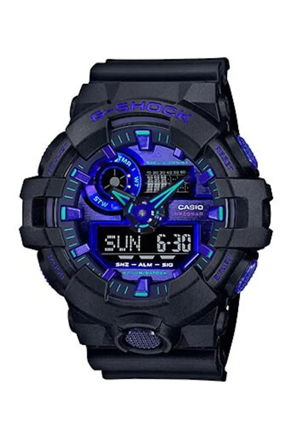 Casio G-shock Virtual Blue Ga700vb1a - Resin