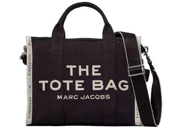 Marc Jacobs Jacquard Small Tote Bag - Black