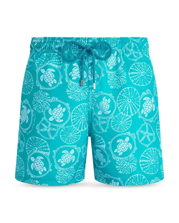 Vilebrequin Moorea 5.5" Printed Swim Trunks - Ceramic