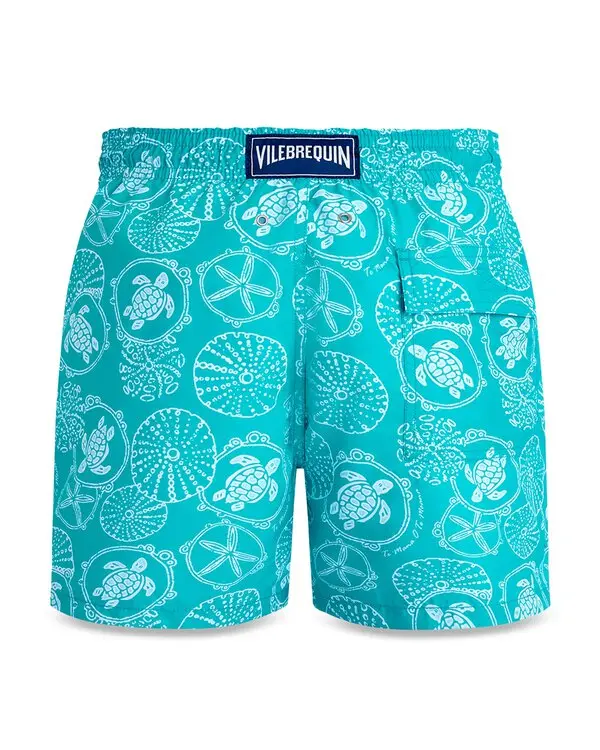 Vilebrequin Moorea 5.5" Printed Swim Trunks - Ceramic