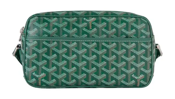 Goyard Cap Vert Crossbody Goyardine - Green