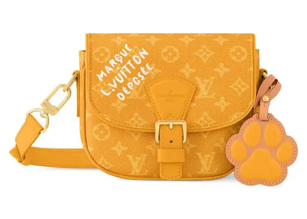LOUIS VUITTON Montsouris Messenger Backpack - Yellow