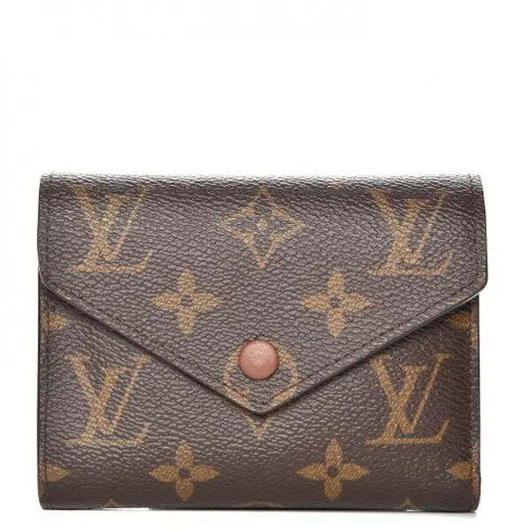 LOUIS VUITTON Wallet Victorine Monogram - Brown