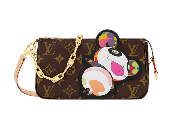 LOUIS VUITTON X Takashi Murakami Panda Pochette Accessories - Monogram