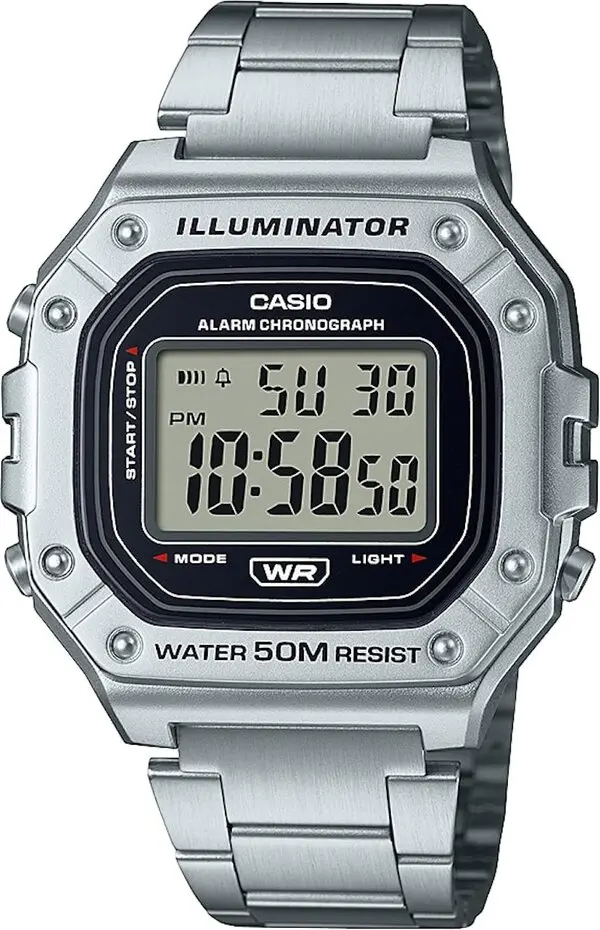 Casio Digital Watch - Stainless Steel