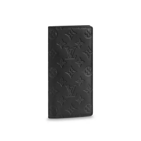 LOUIS VUITTON Brazza Wallet Monogram Shadow