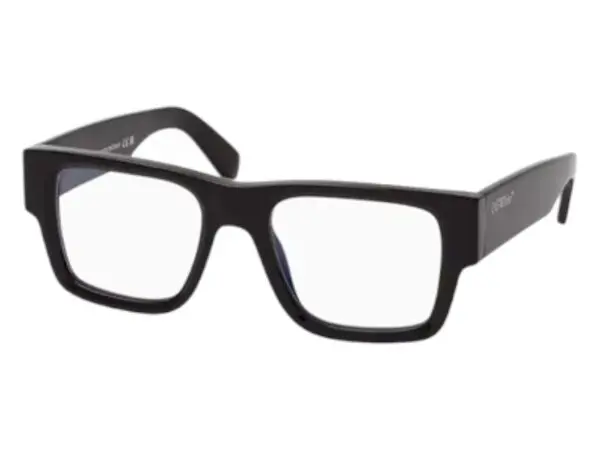 Off-White Style 59 Eyeglasses - Black Blue Light Block (oerj059s24pla0011000/fr)
