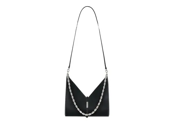 Givenchy Small Cut Out Bag With Chain - Black