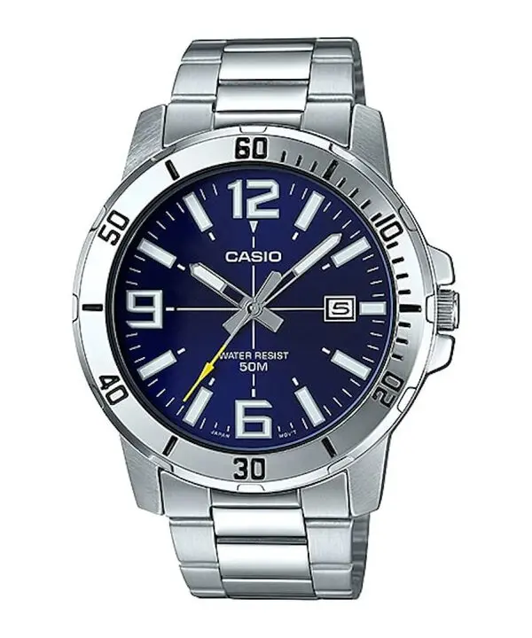 Casio Analog Watch - Stainless Steel