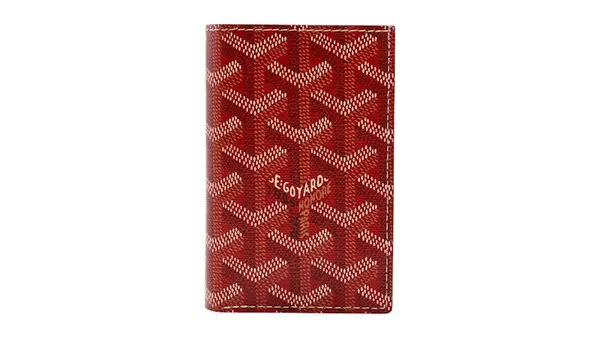 Goyard Saint Pierre Card Holder - Red