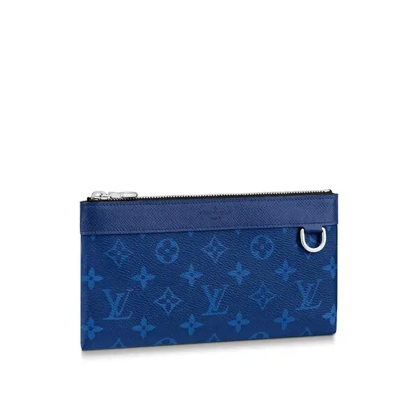 LOUIS VUITTON Discovery Pochette Monogram Pacific Taiga Pm