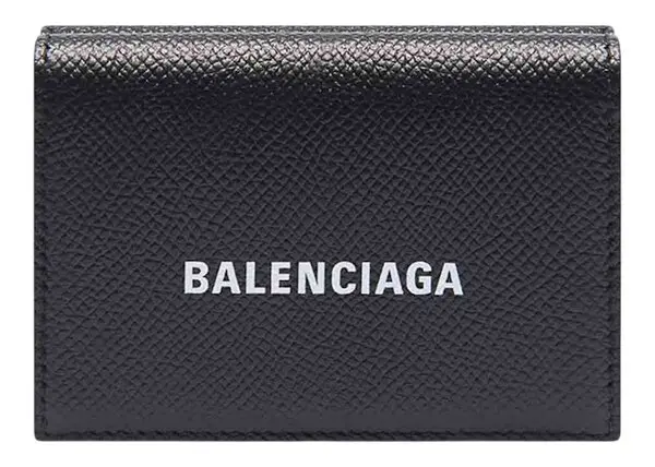 Balenciaga Cash Wallet Mini - Black/white