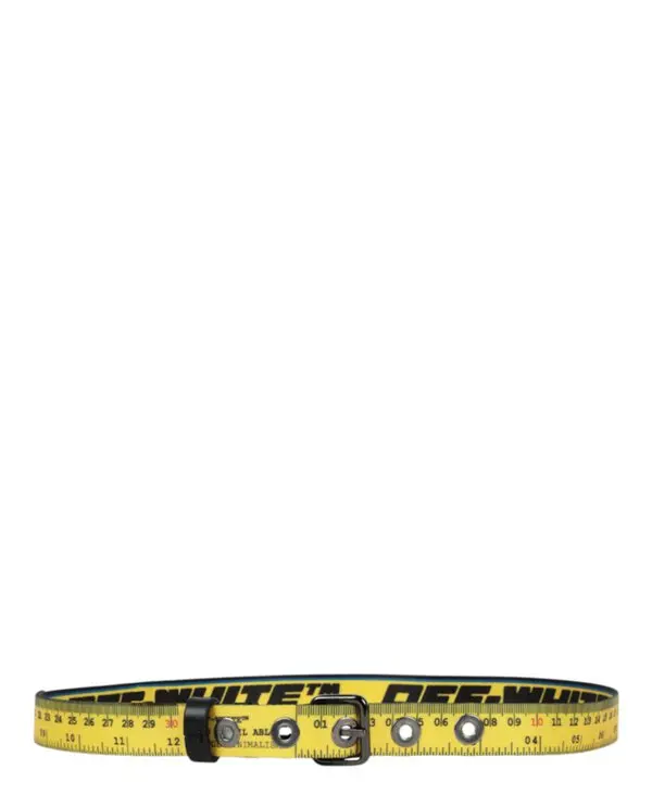 Off-White Reversible Measuring Tape Belt - Multicolor