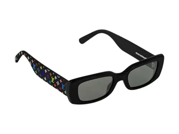 LOUIS VUITTON X Takashi Murakami Gram Cat Eye Sunglasses - Black