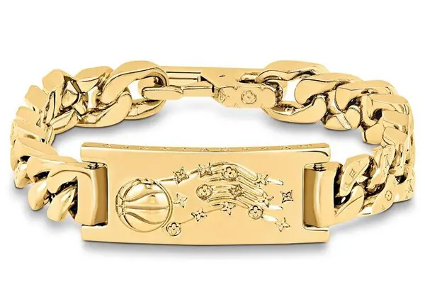 LOUIS VUITTON X Nba Link Bracelet - Gold