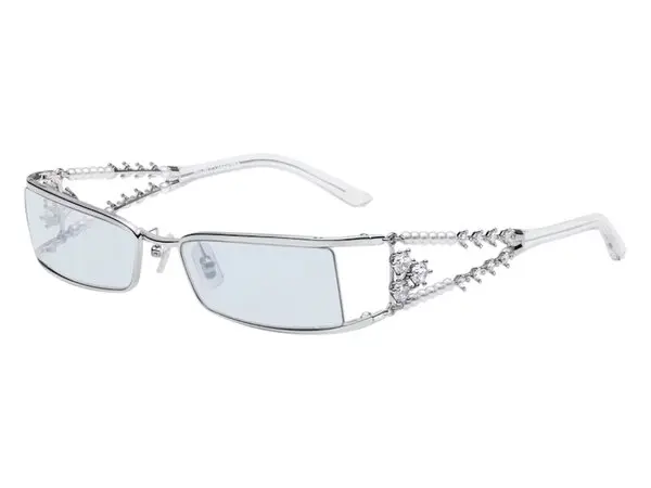 GENTLE MONSTER Kiira 02 Sunglasses - Silver/blue