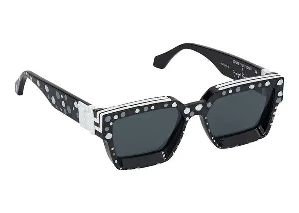 LOUIS VUITTON X Yayoi Kusama 1.1 Millionaires Painted Dots Sunglasses - Black/gray (z1904e)