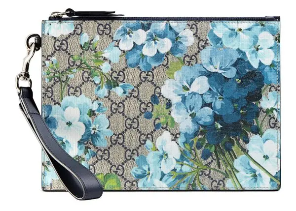 Gucci Blooms Pouch - Beige/ebony