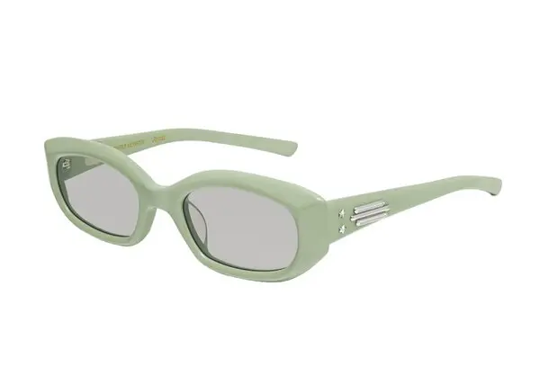 GENTLE MONSTER Jennie Wispy Sunglasses - Green/grey (gr8)