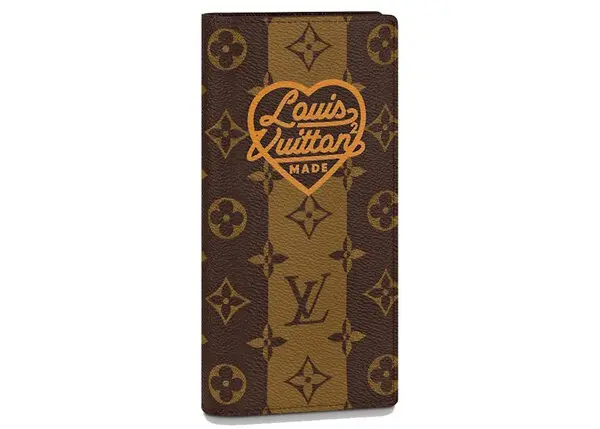 LOUIS VUITTON X Nigo Brazza Wallet Monogram Stripes - Brown