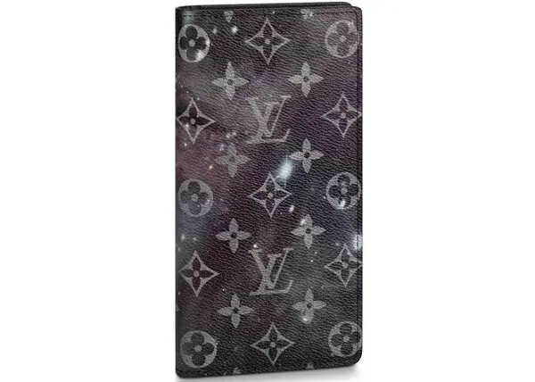 LOUIS VUITTON Brazza Wallet Monogram Galaxy - Black