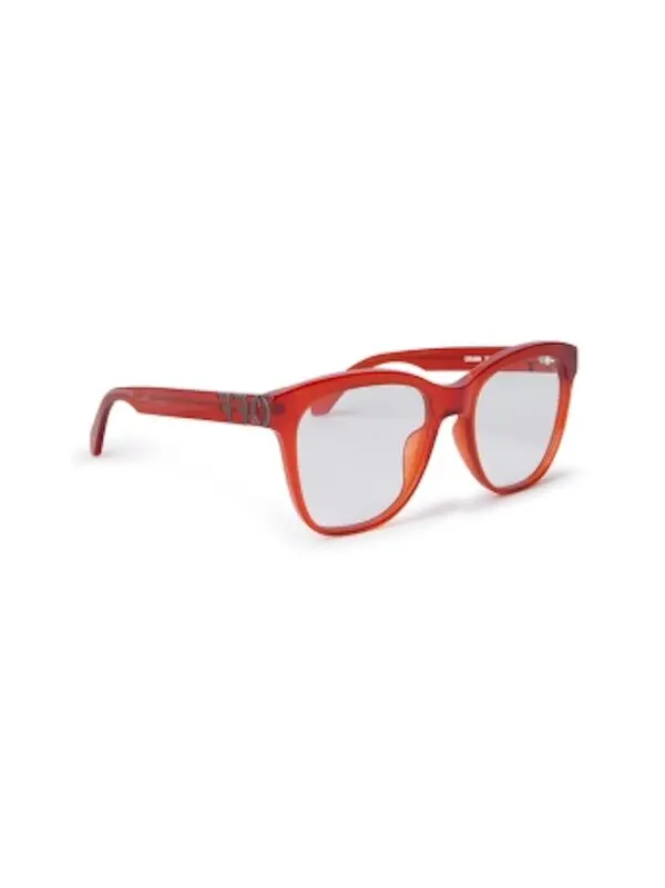 Off-White Style 69 Eyeglasses - Red/clear Lens (oerj069s24pla0012500/fr)