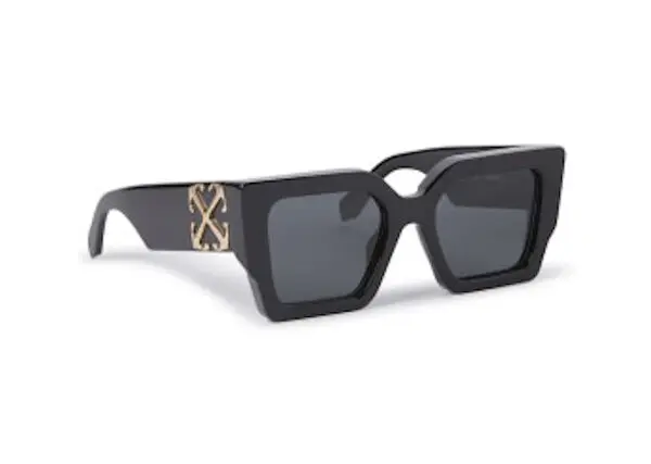 Off-White Catalina Square Sunglasses - Black/dark Grey (oeri128s24pla0011007/fr)