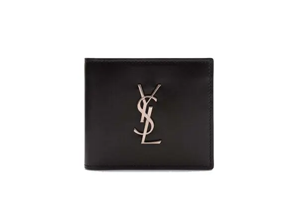 Saint Laurent East West Bifold Wallet - Black