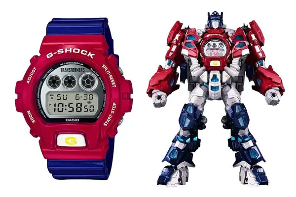 Casio G-shock X Transformers Limited Edition Digital Watch - Resin