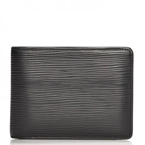 LOUIS VUITTON Slender Wallet Epi - Noir Black