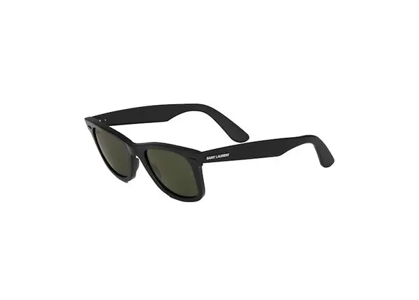 Saint Laurent X Ray-ban Wayfarer Sunglasses - Black