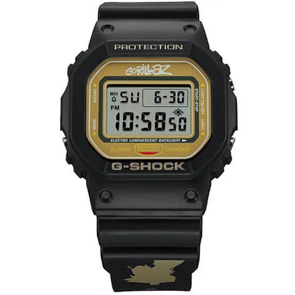 Casio G-shock X Gorillaz Limited Edition Digital Watch - Rubber
