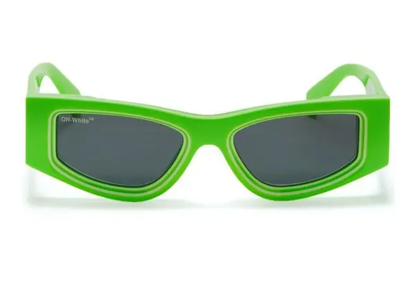 Off-White Andy Square Sunglasses - Green/grey (oeri047f22pla0015907)