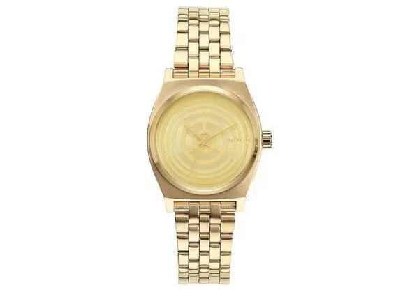 Nixon Small The Time Teller C3po Watch - Stainless Steel