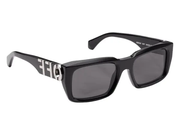 Off-White Hays Sunglasses - Black Dark Grey (oeri125s24pla0011007/fr)
