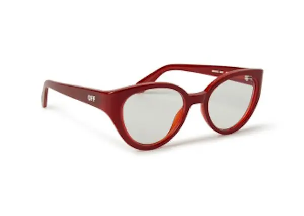 Off-White Style 62 Eyeglasses - Burgundy (oerj062s24pla0012800)