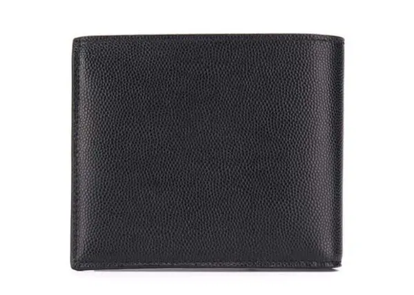 Saint Laurent Monogramme Matt Techno Card Holder - Black