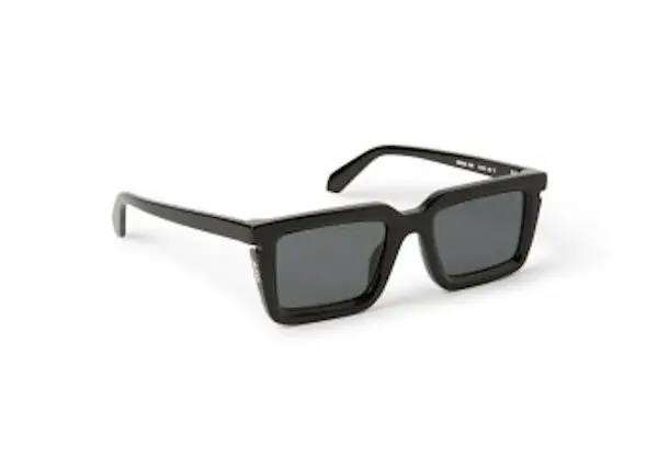 Off-White Tucson Square Sunglasses - Black/dark Grey (oeri113s24pla0011007/fr)