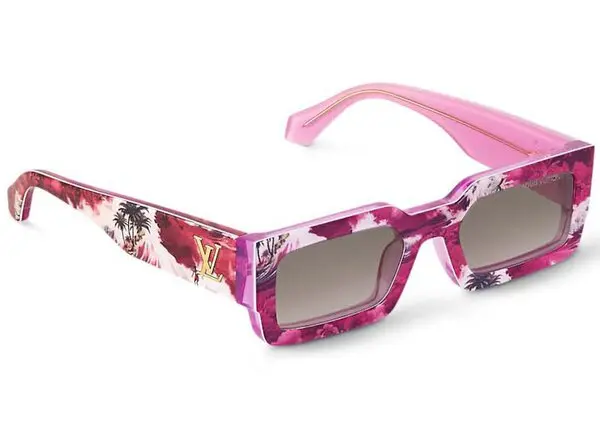 LOUIS VUITTON Clash Surfin' Monogram Sunglasses - Pink (z2201w/e)