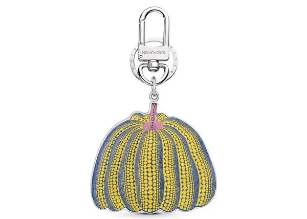 LOUIS VUITTON X Yk Pumpkin Key Holder & Bag Charm - Yellow