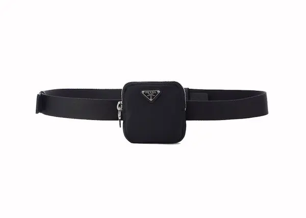 Prada Woven Nylon Belt Bag