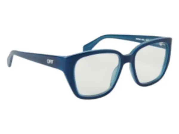 Off-White Style 63 Eyeglasses - Blue Blue Light Block (oerj063s24pla0014500/fr)