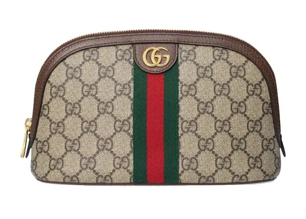 Gucci Ophidia Large Cosmetic Case - Beige/ebony