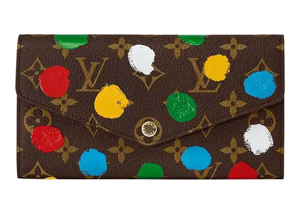 LOUIS VUITTON X Yayoi Kusama Sarah Wallet - Monogram