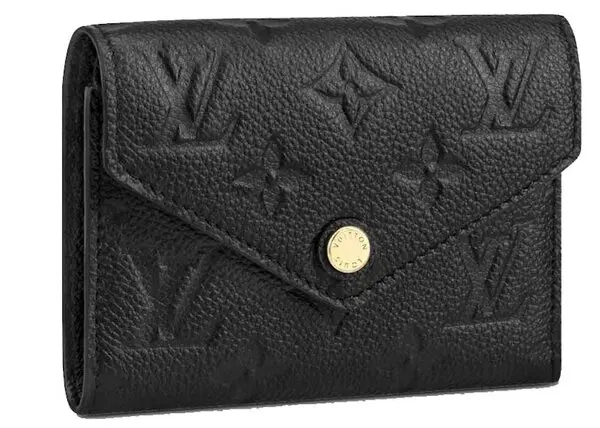 LOUIS VUITTON Victorine Wallet - Black