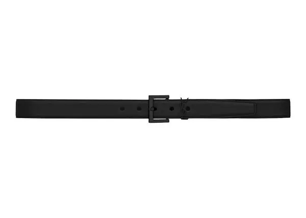 Saint Laurent Cassandre Belt - Black